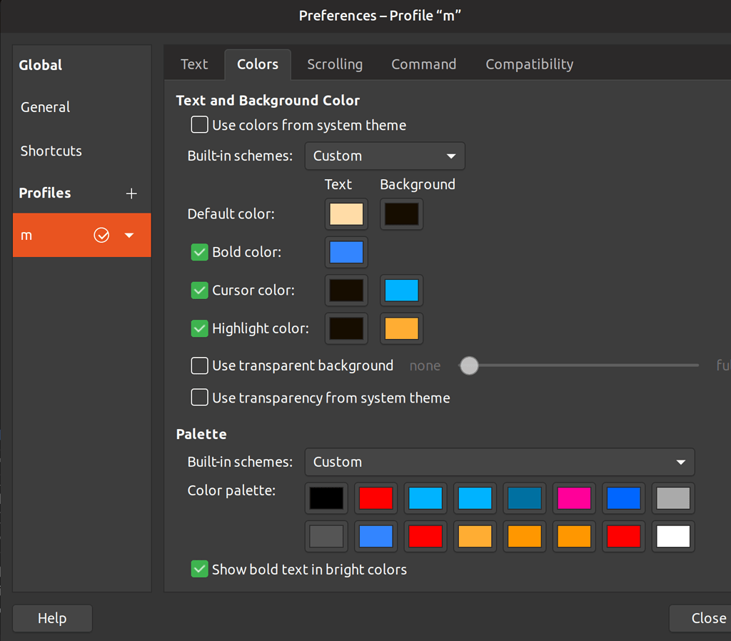 How to backup color/settings in gnome 3.3 'terminal'? - PureOS - Purism ...